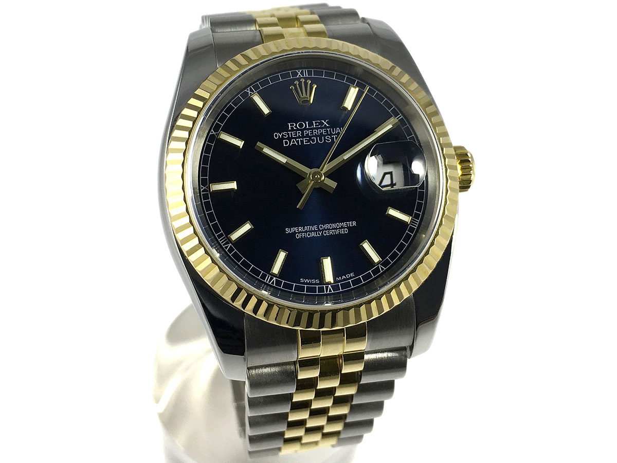 RELOJ Rolex Datejust 116233 - Blue Dial - Icone Watches - Compra venta ...
