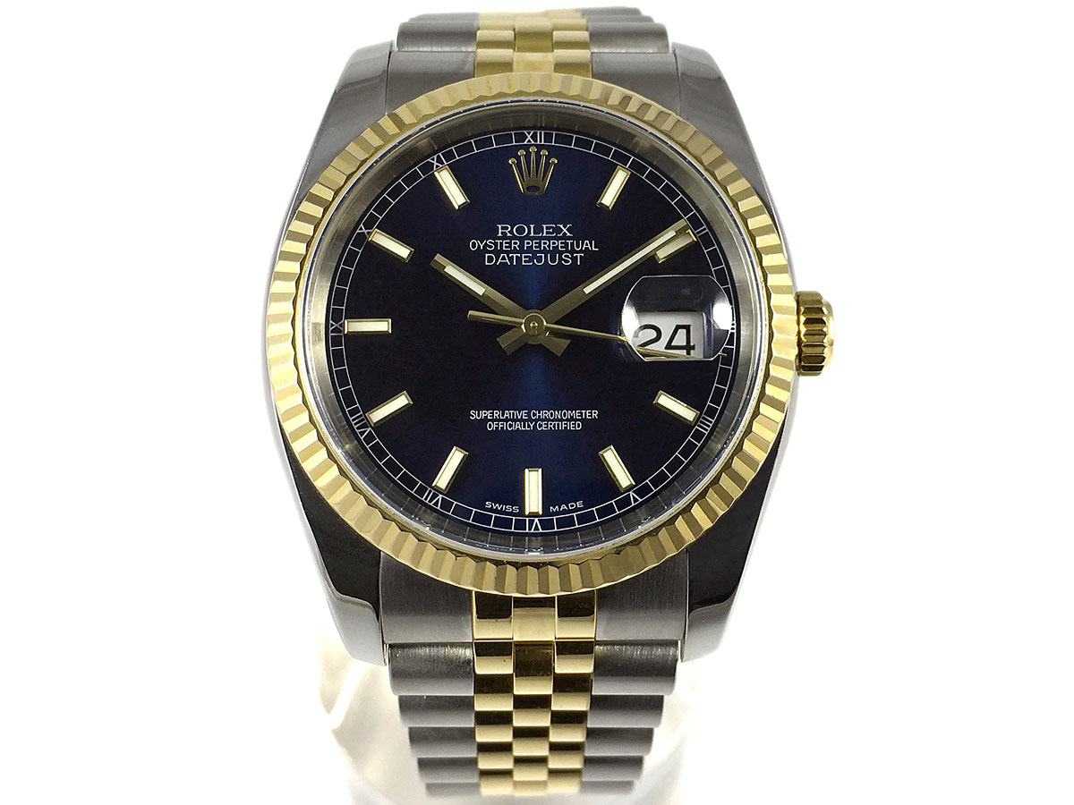 RELOJ Rolex Datejust 116233 - Blue Dial - Icone Watches - Compra venta ...