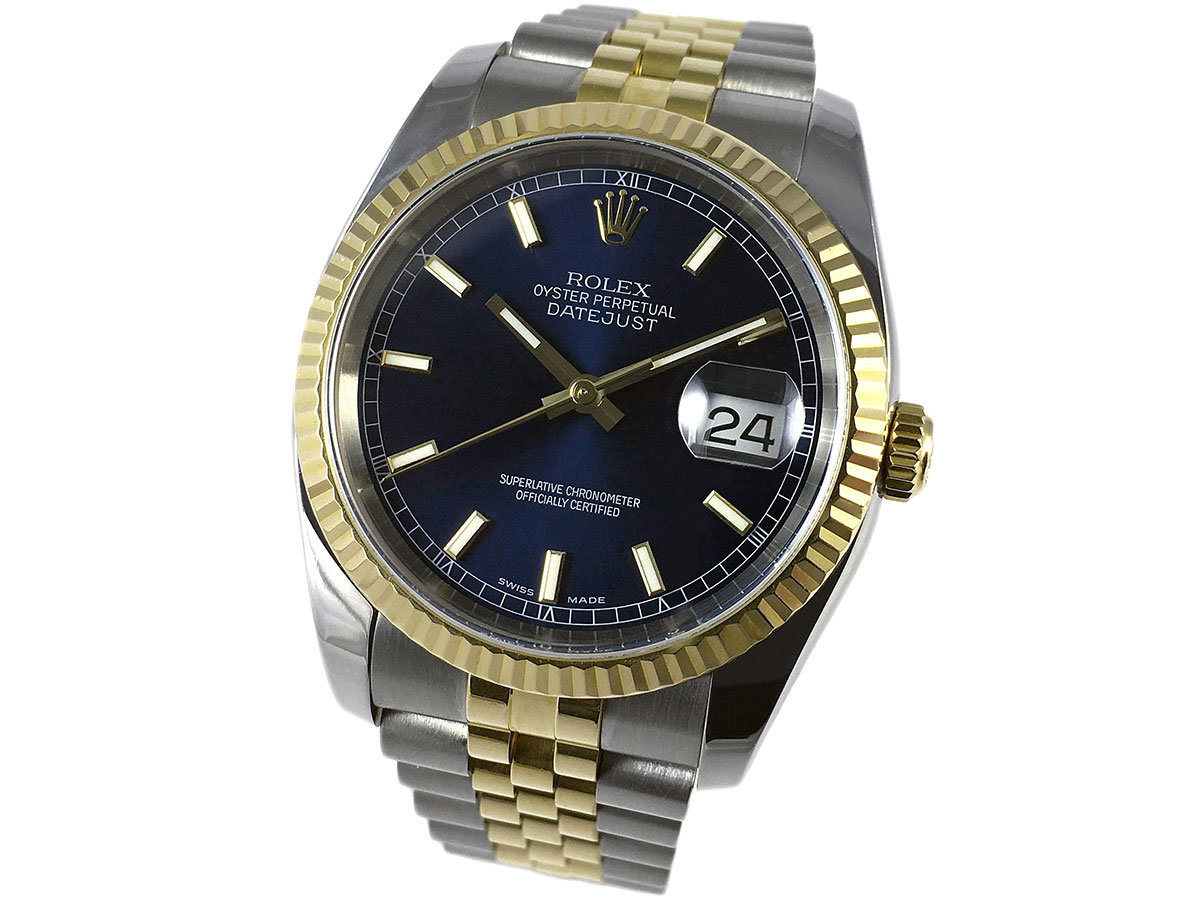 RELOJ Rolex Datejust 116233 - Blue Dial - Icone Watches - Compra venta ...
