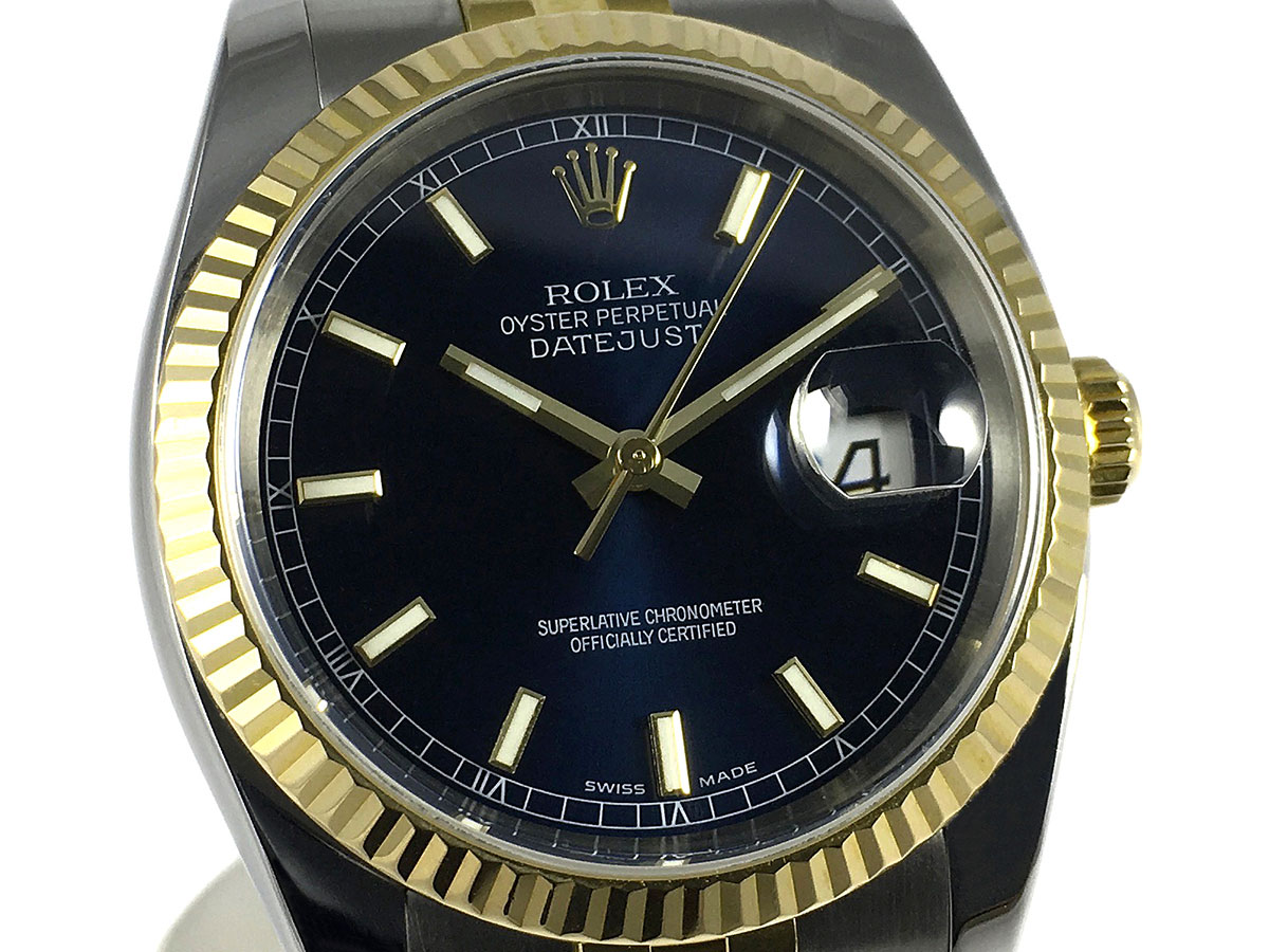 RELOJ Rolex Datejust 116233 - Blue Dial - Icone Watches - Compra venta ...